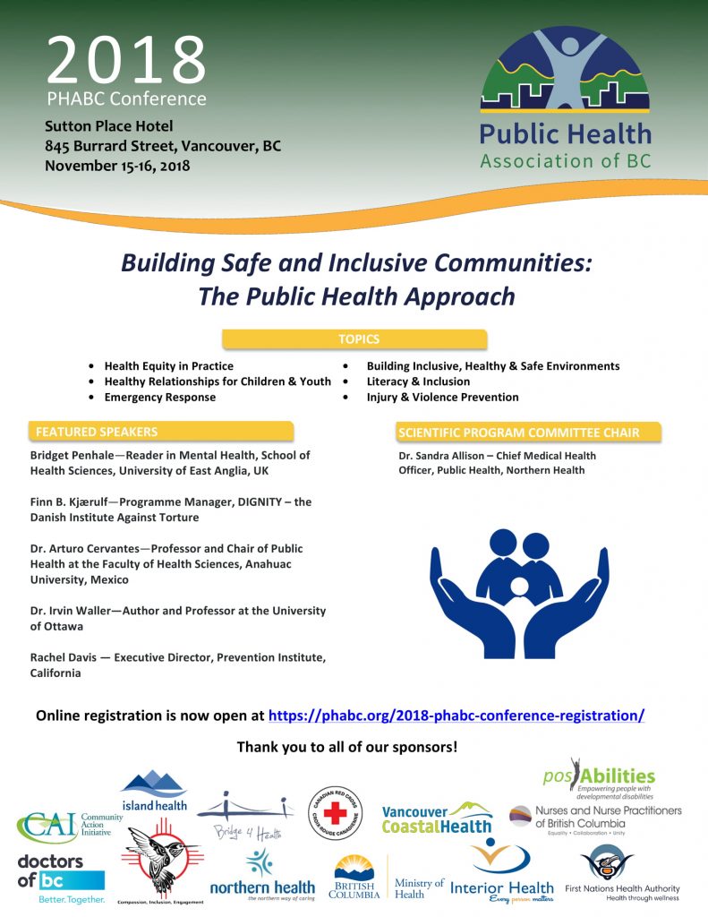 2018 conference poster-1 - Public Health Association of BC